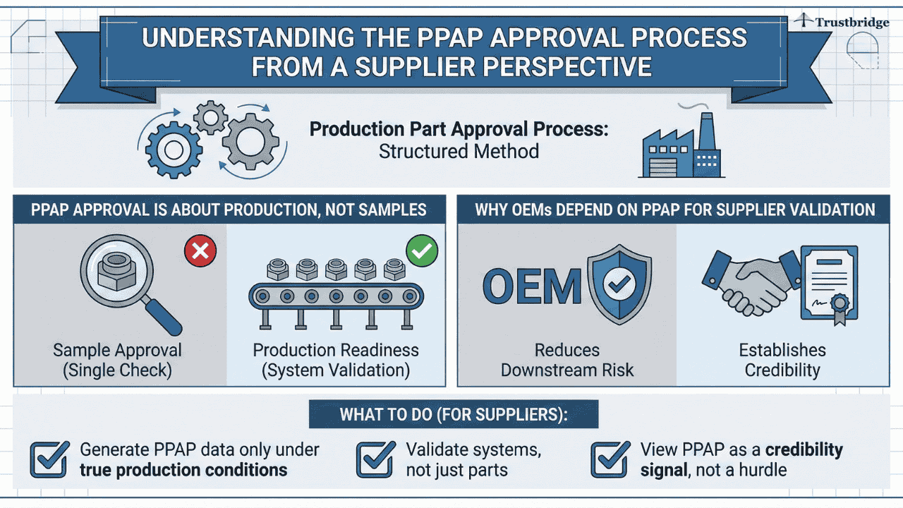 What Do OEMs Expect to See in a Strong PPAP Submission from Suppliers? | Trustbridge